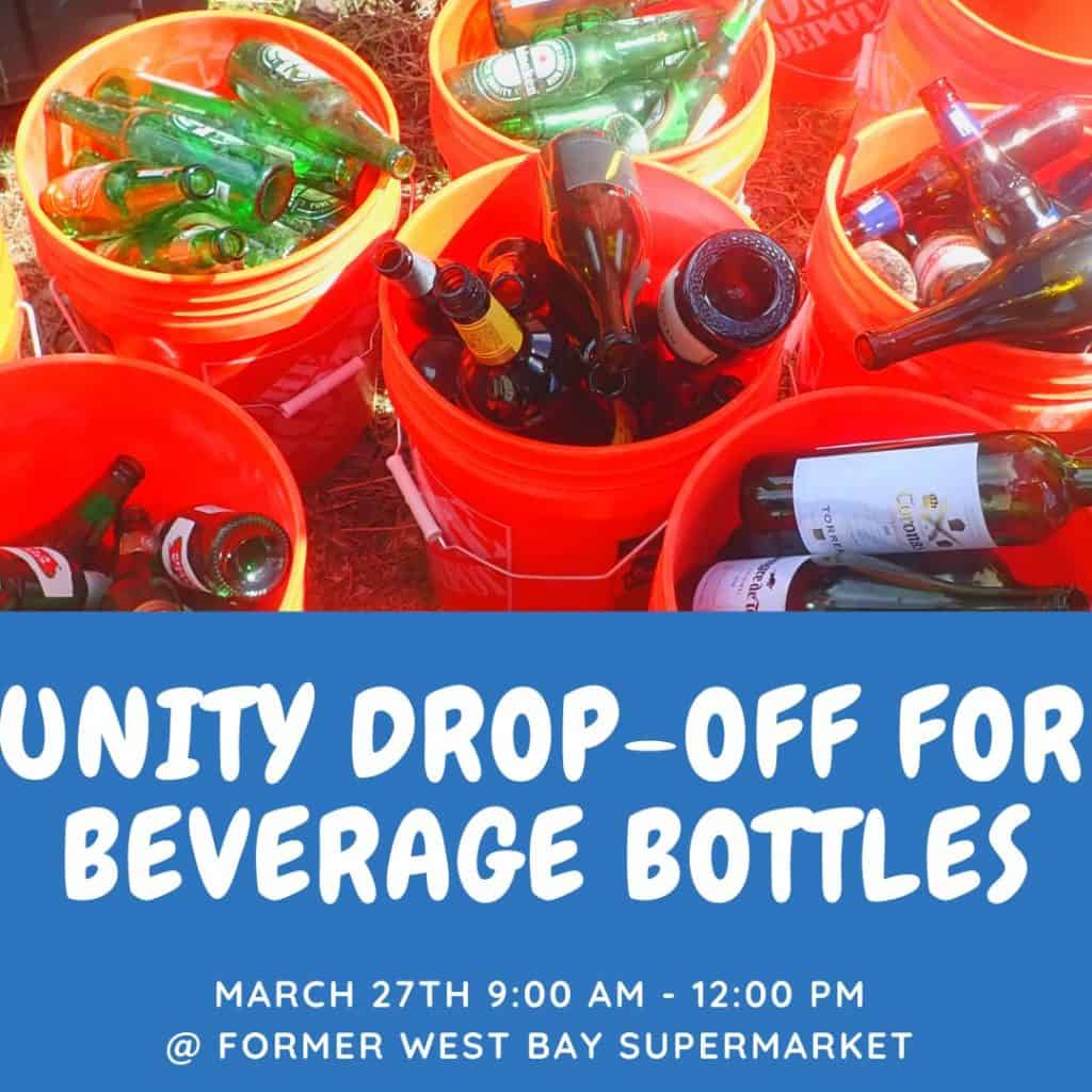 Community Drop-Off For Glass Beverage Bottles - WhatToDo-VI